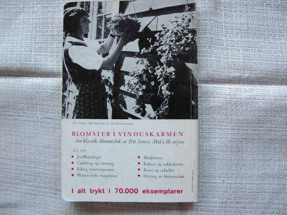 Bok: Blomster i vinduskarmen - Epla