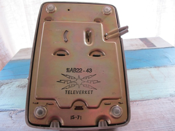 TeleverketsTelefon fra 60-70-tallet - Epla