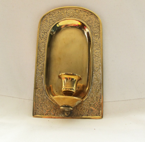 Vegglysestake i messing - Epla