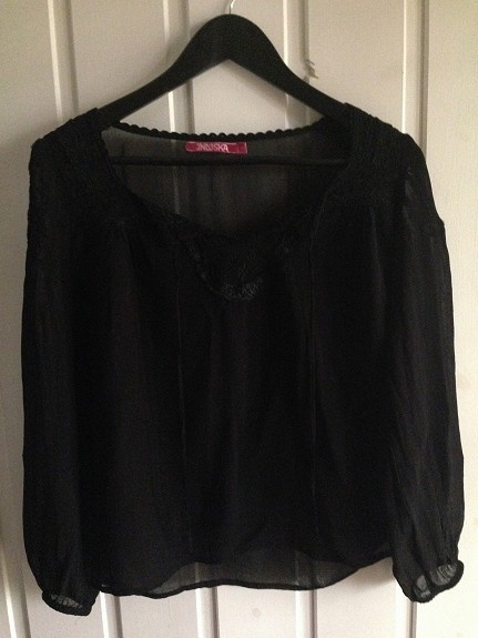 Gjennomsiktig bluse - Epla