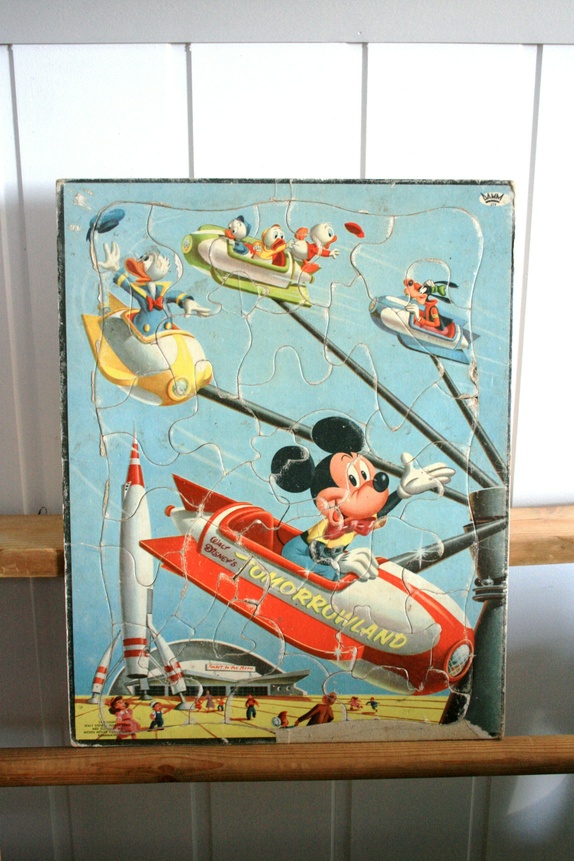 Gammelt puslespill Disney - Epla