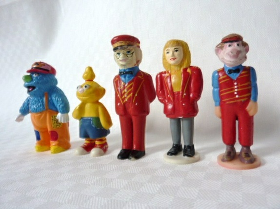 Sesam stasjon-figurer (5 stk) - Epla