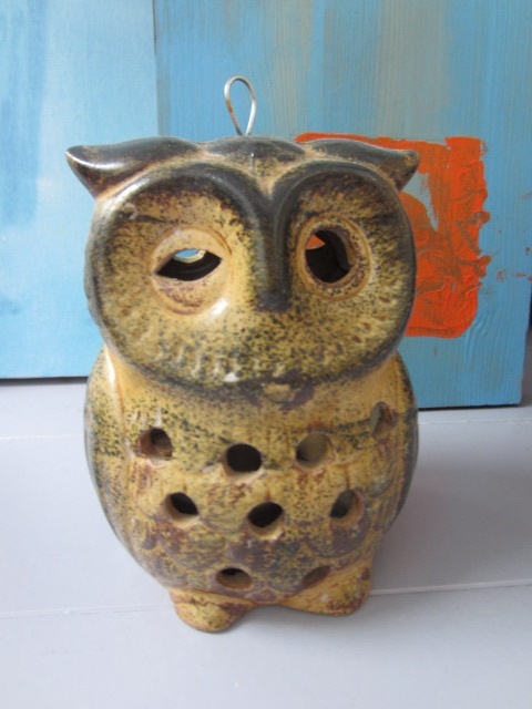 Ugle-lykt/lysestake NY PRIS! - Epla