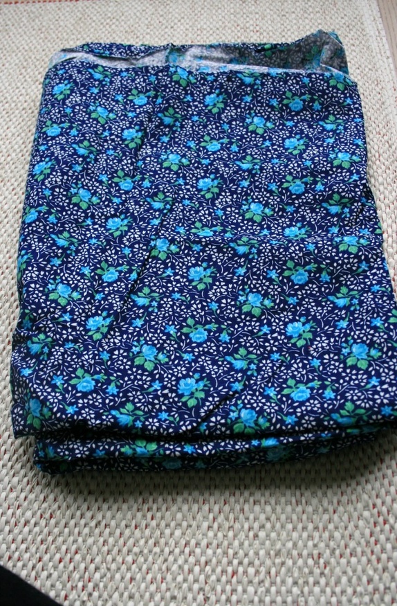 Blomstrete metervare bomull 300x90 cm - Epla