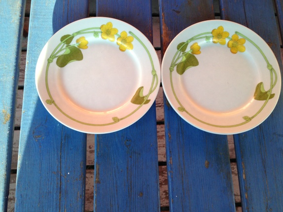 To stk.asjetter - Bekkeblom fra Figgjo. - Epla