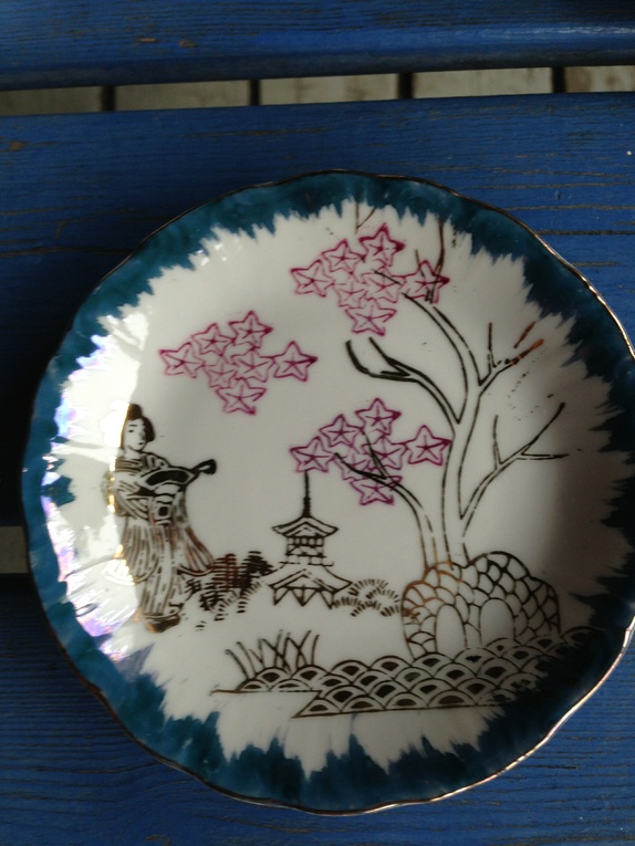 Japansk kaffe/te servise til seks personer. - Epla