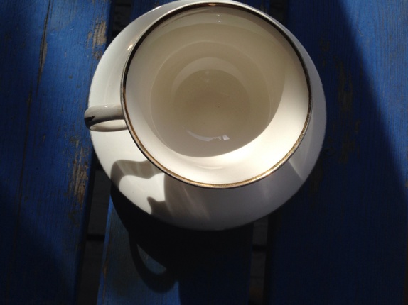 Gammel, fin Figgjo kopp. - Epla