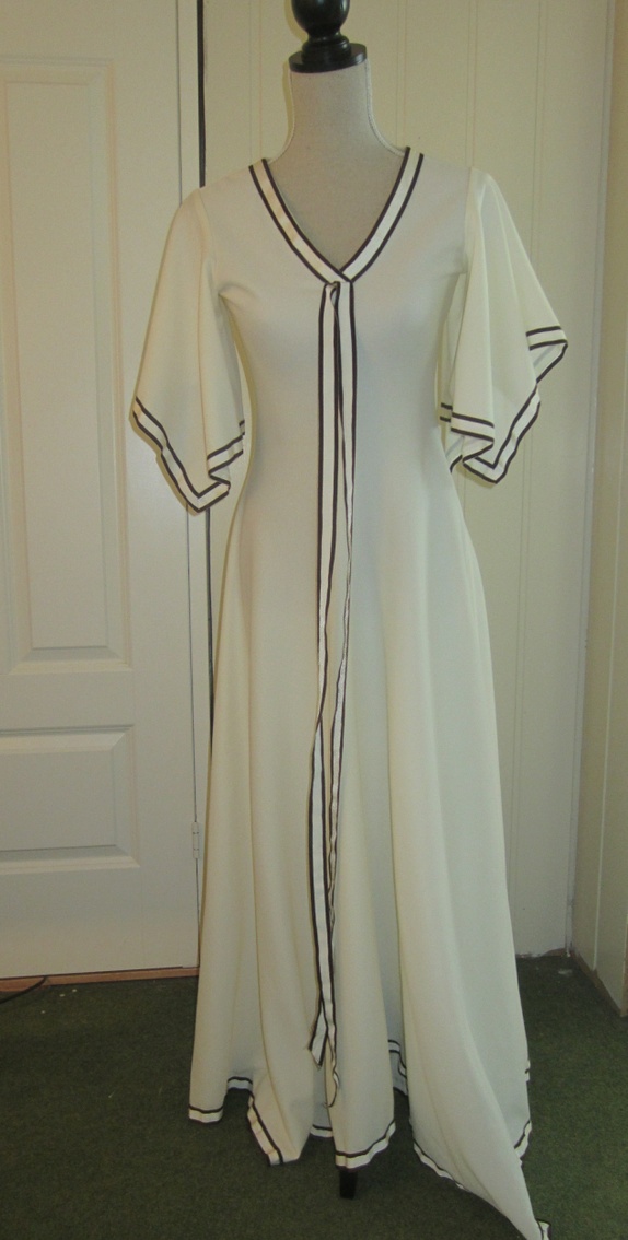 Vintage H&M lang kjole, fra 1968-1975 - Epla