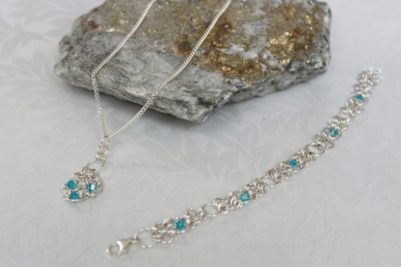 925 Sølv - Anheng m. swarovski steiner - Epla