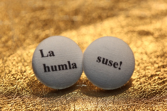 Øredobber «La humla suse» 1 - Epla