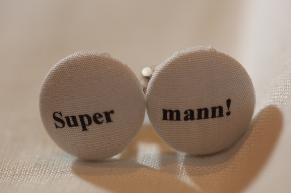 Mansjettknapper «Supermann» FRI FRAKT! - Epla