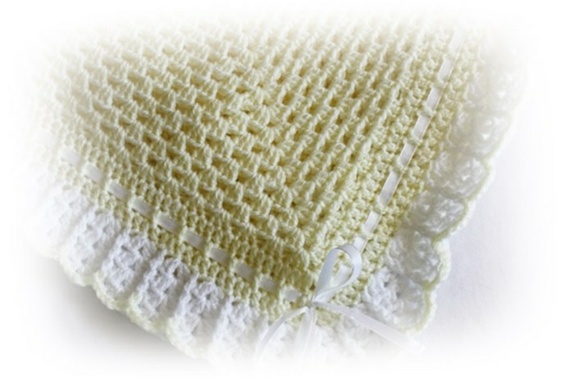 Nydelig babyteppe - Epla