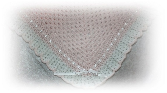 Nydelig babyteppe - Epla