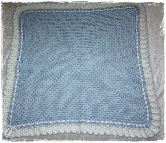 Nydelig babyteppe - Epla