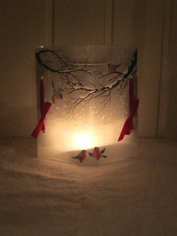 SALG! Telys skjerm - dompap - Epla