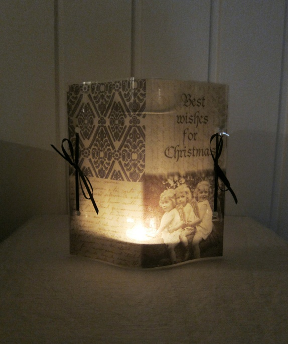 Telys skjerm - Englebarn - Epla