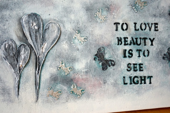 hjerte maleri - Epla