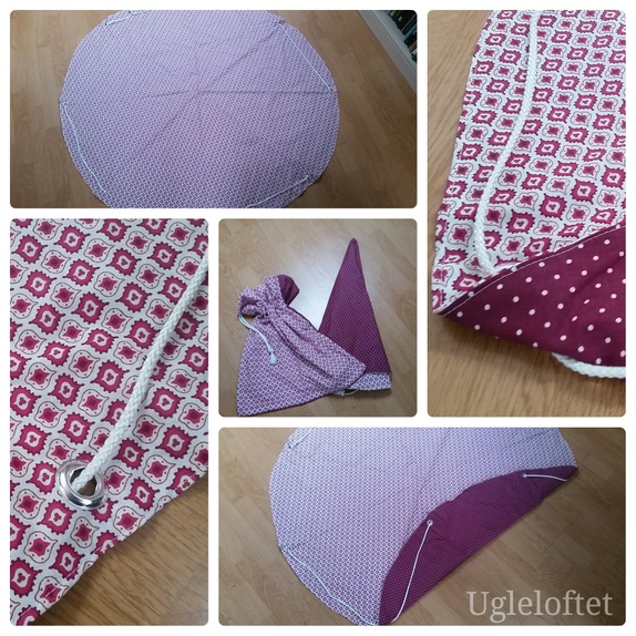 Legoteppe og oppbevaringspose - Epla