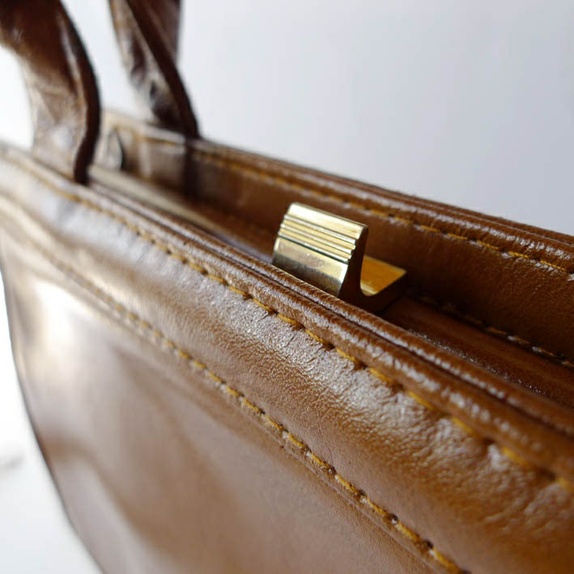 Vintage Veske Lys brun - Epla