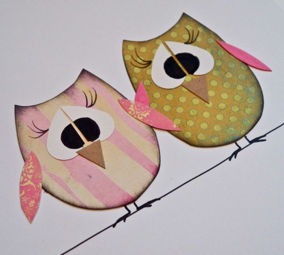 Venner - trykk med søte ugler - Epla