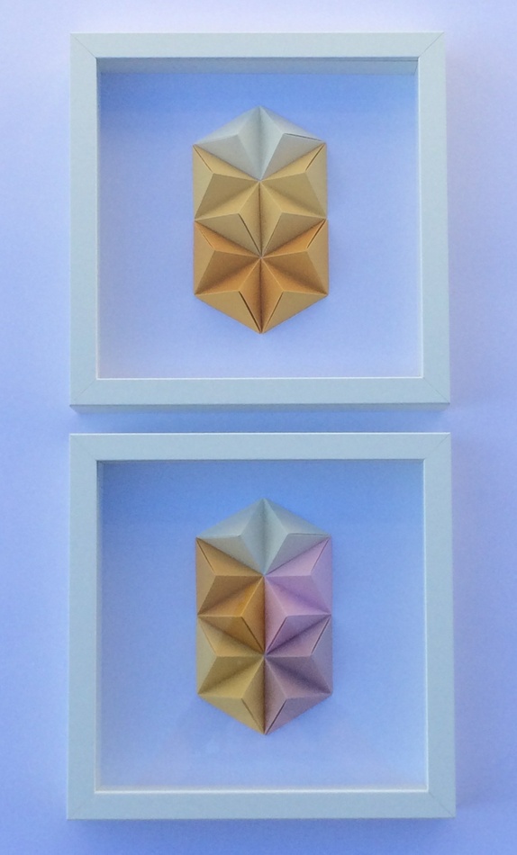 PRSM - Innrammet origami bilde - Epla