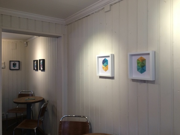 PRSM - Innrammet origami bilde - Epla