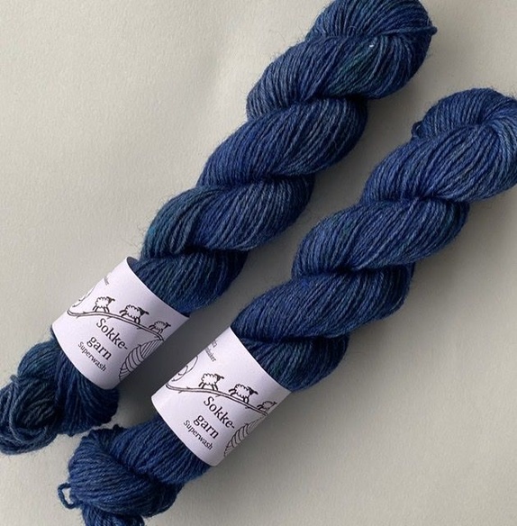 Sokkegarn Midnatt - Epla