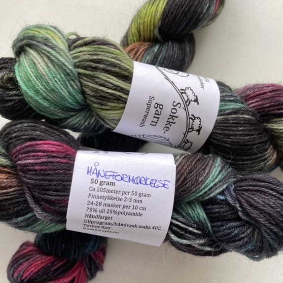 Sokkegarn Måneformørkelse - Epla