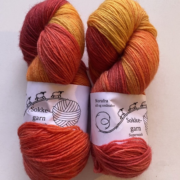 Sokkegarn - Fluesopp - Epla