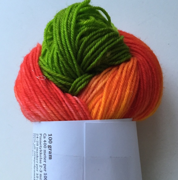 Sokkegarn ringblomst - Epla