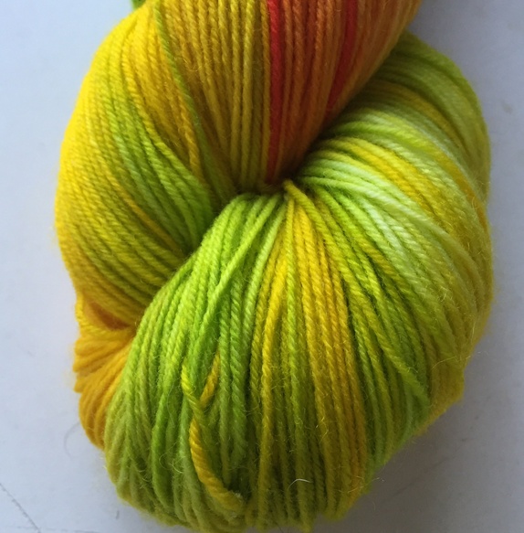 Sokkegarn ringblomst - Epla