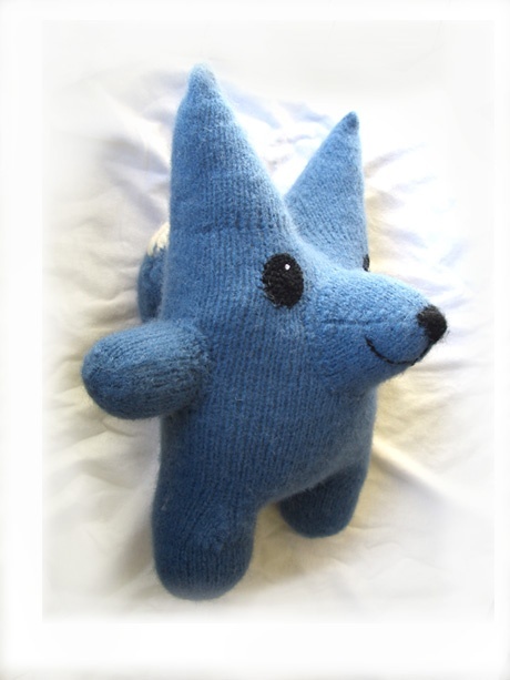 Blårev kosedyr - Epla