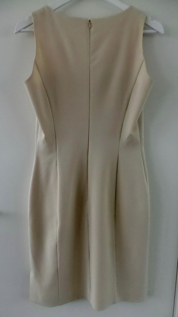 138 Klassisk kjole, offwhite - Epla