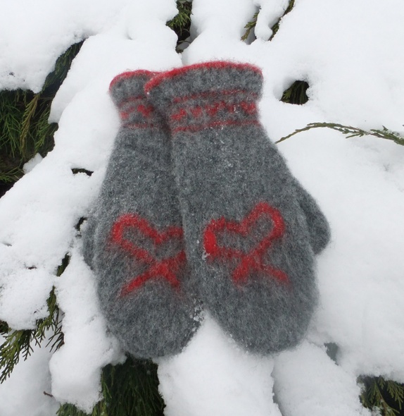 Tovede barnevotter - Epla