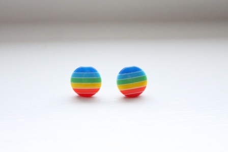 Regnbue - ørepynt - Epla