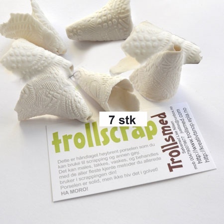 Fra Eplas jul - STOR pakke - lag 7 engler mange farger - Epla