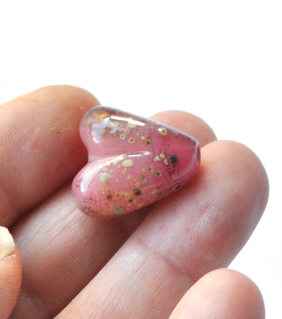 SALG! Rosa hjerte med rakufrit - Epla