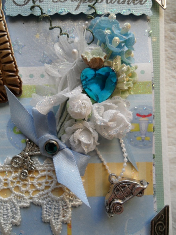 Dåpskort til gutt. - Epla