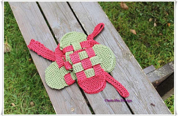 Hjerte "flettekurv" - Epla