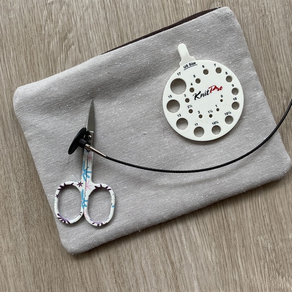 Strikkeglede pung - Epla