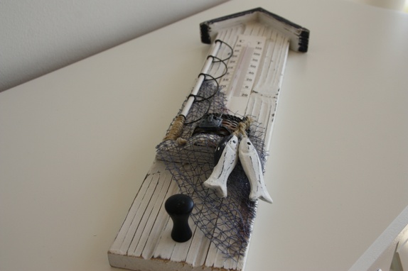 MARITIMT - termometer med knagg - Epla