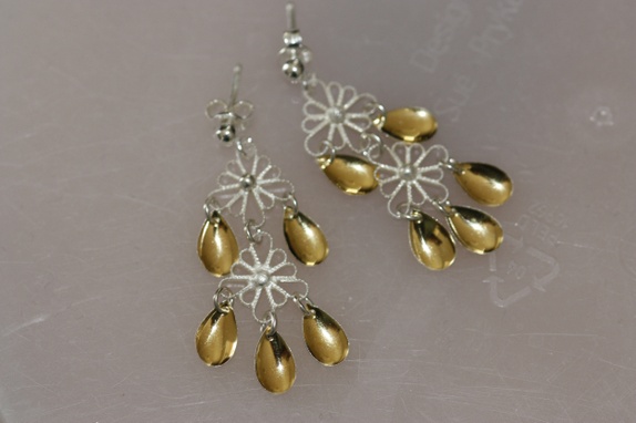 BUNADSØLV - elegante sølvøredobber - Epla