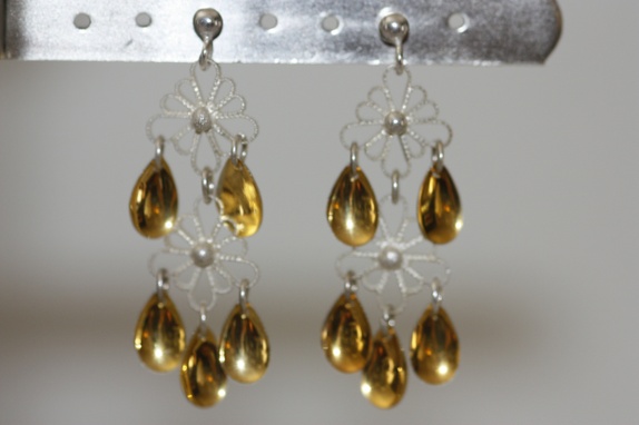 BUNADSØLV - elegante sølvøredobber - Epla