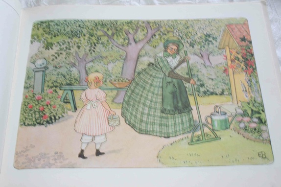 Koselig barnebok med tegninger - Epla