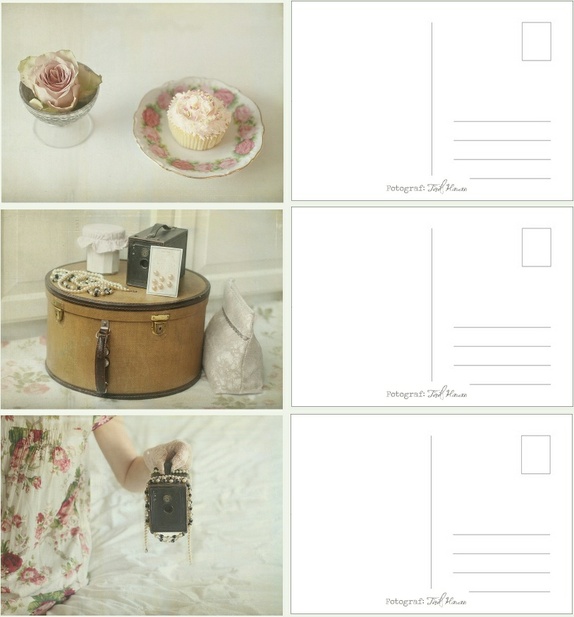 10 lakkerte postkort i serien «Morgonljos» - Epla