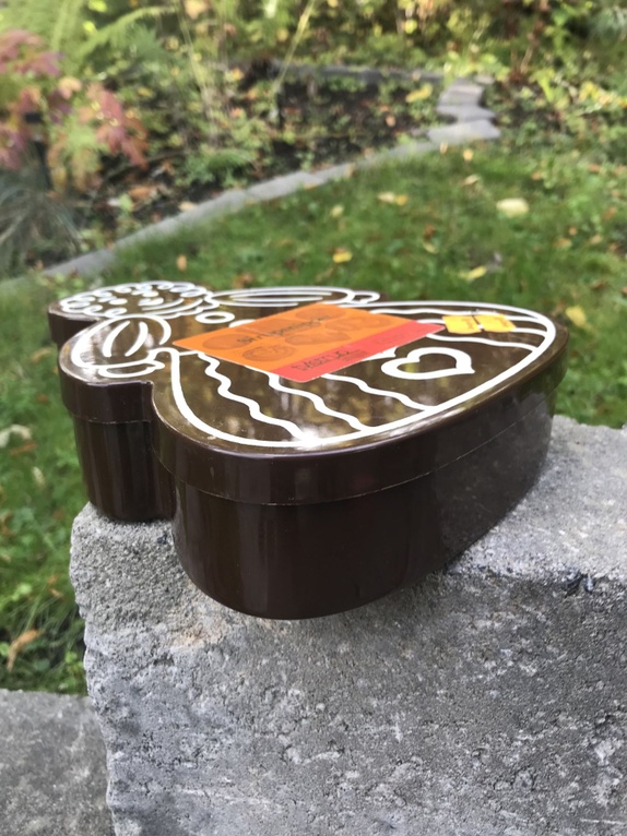 Retro kakeboks i plast - Epla