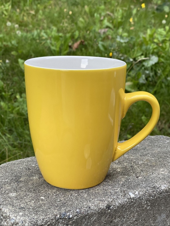 6 store, fargerike krus - Epla