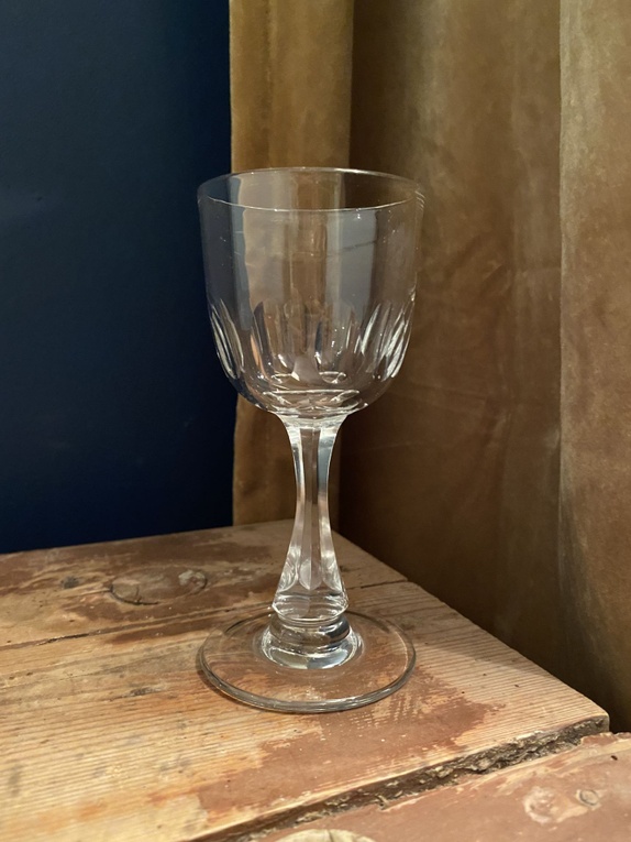 7 Gamle drammeglass fra Hadeland glassverk - Epla