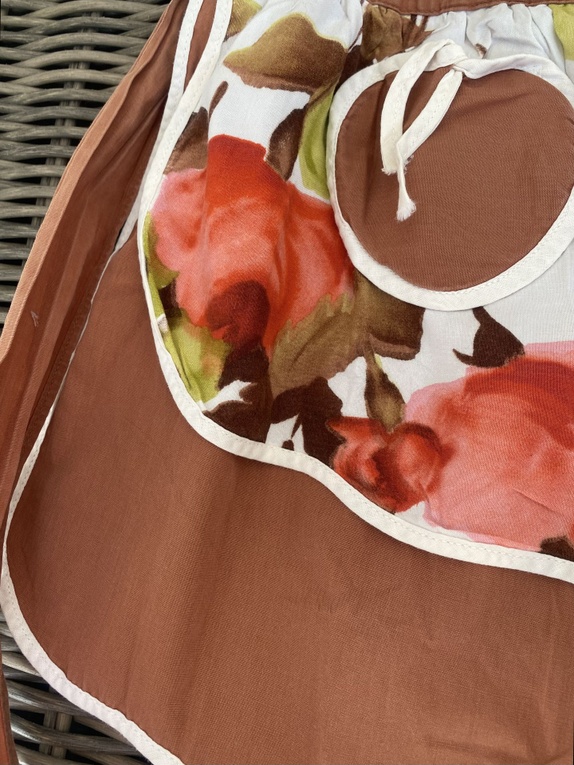 Retro forkle med blomster - Epla