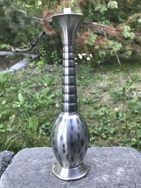 Vase fra Norsk Tinn, 50-tallet - Epla